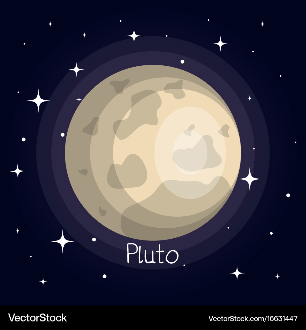 Pluto Planet Animation