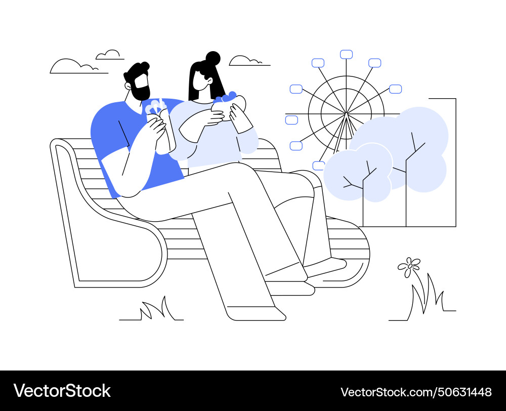 Happy weekend isolated cartoon Royalty Free Vector Image