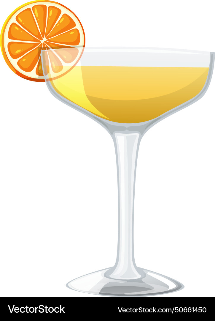 A refreshing citrus drink Royalty Free Vector Image