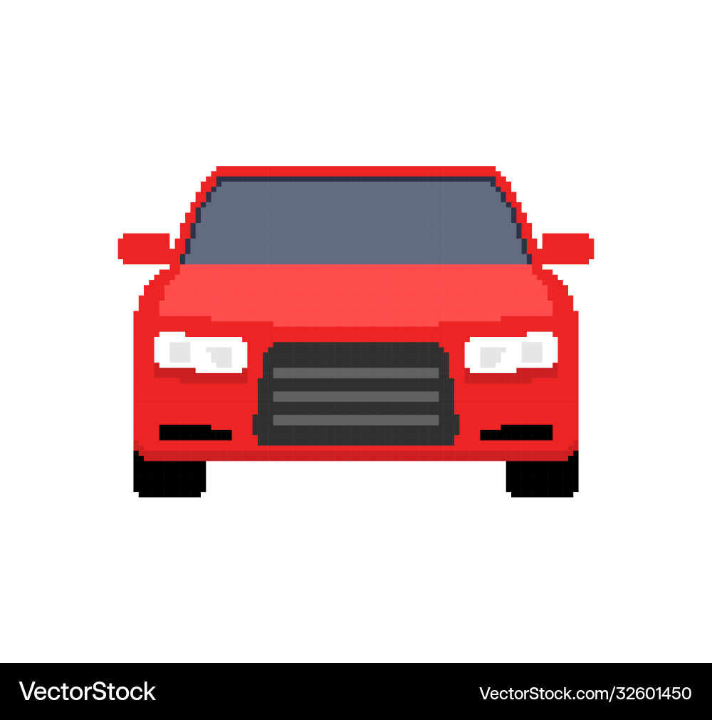 8 Bit Pixel Car Retro Racing Game B" Poster For Sale By Vitalka Uk