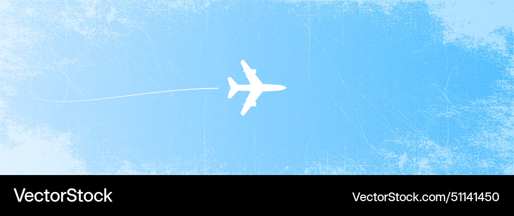 Travel by plane Royalty Free Vector Image - VectorStock