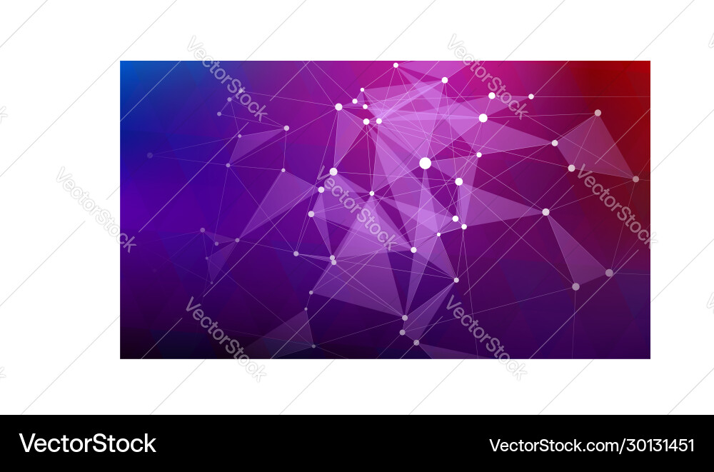 Colorful line and dots background Royalty Free Vector Image