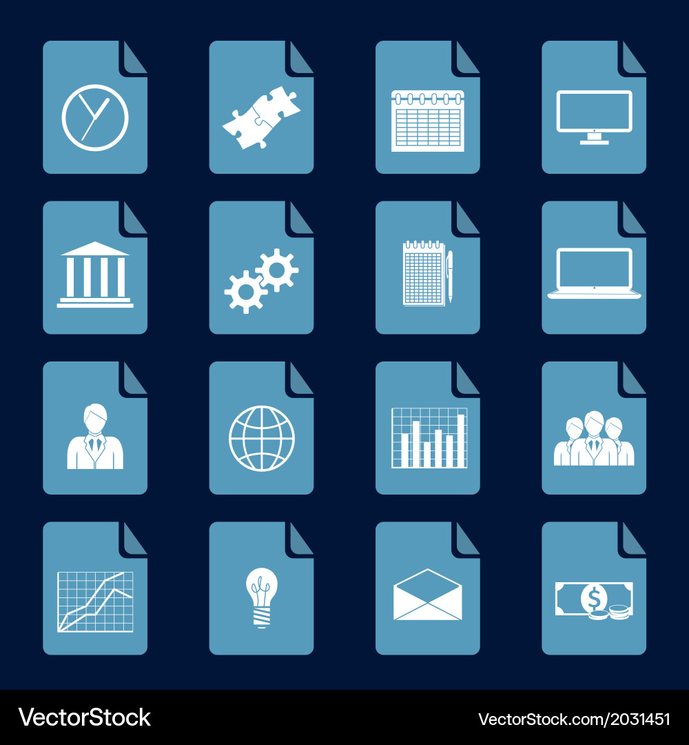 Infografik-Symbole Set Lizenzfreies Vektorbild