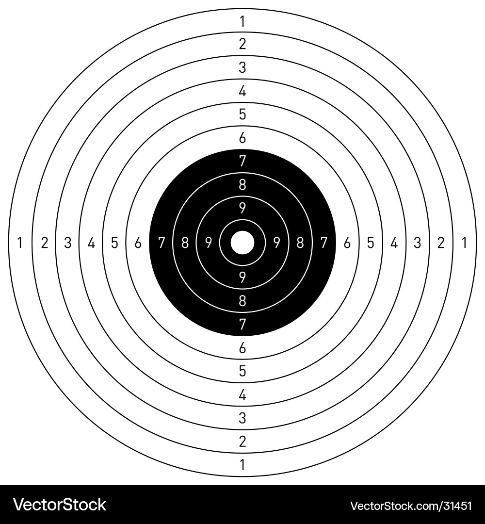 Target Royalty Free Vector Image - VectorStock