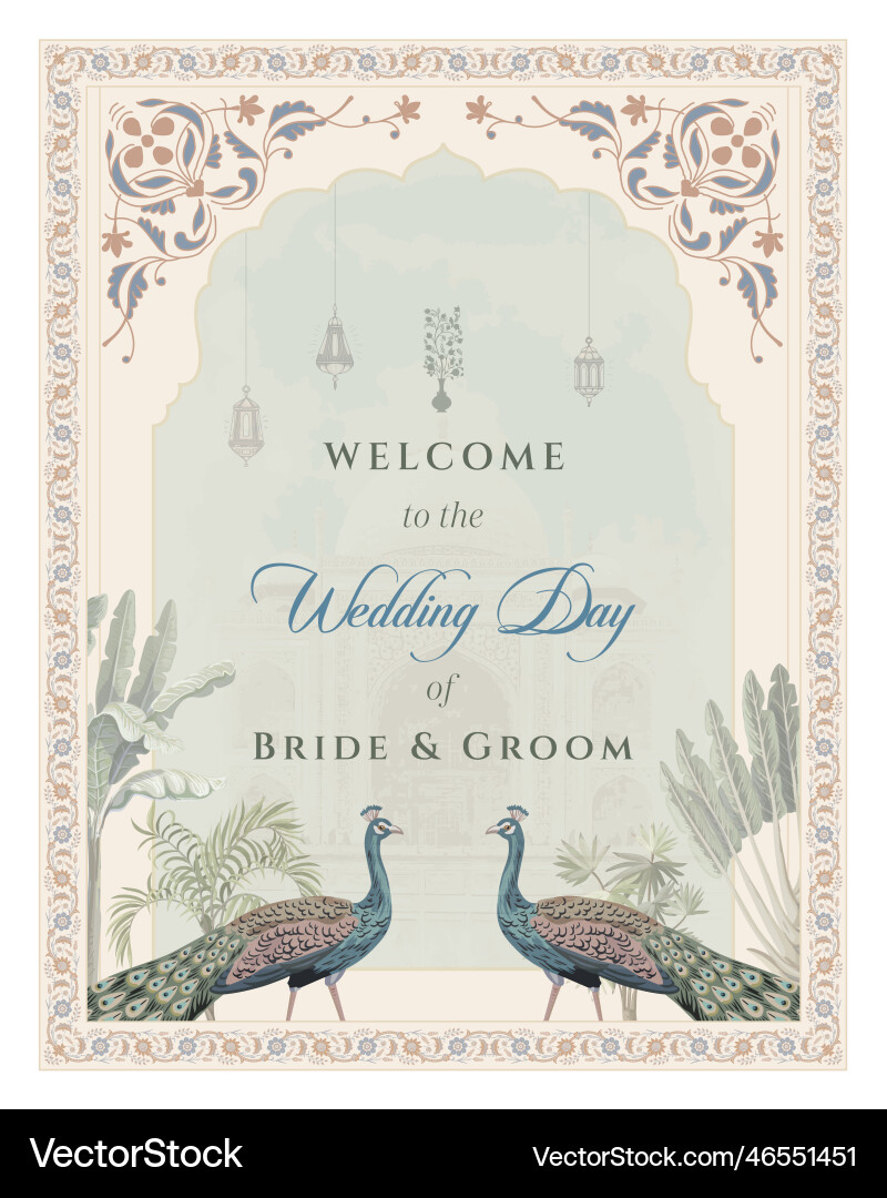 Wedding Welcome Board Vector Images (64)