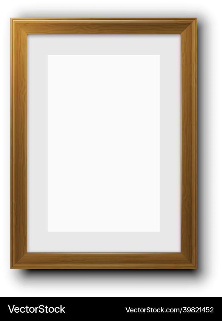 Brown frames Royalty Free Vector Image - VectorStock