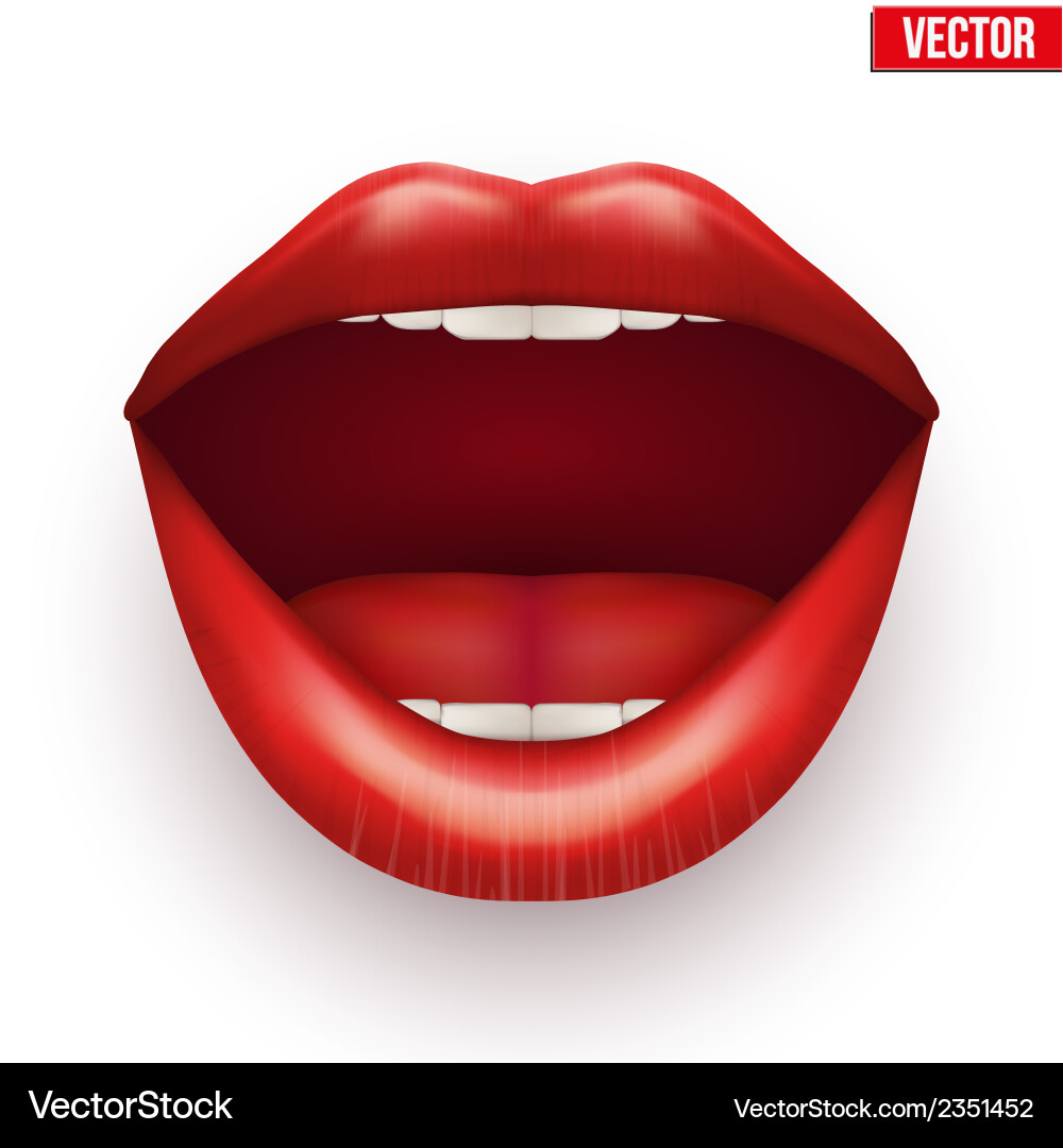Realistic Mouth Vector Images (over 4,100)