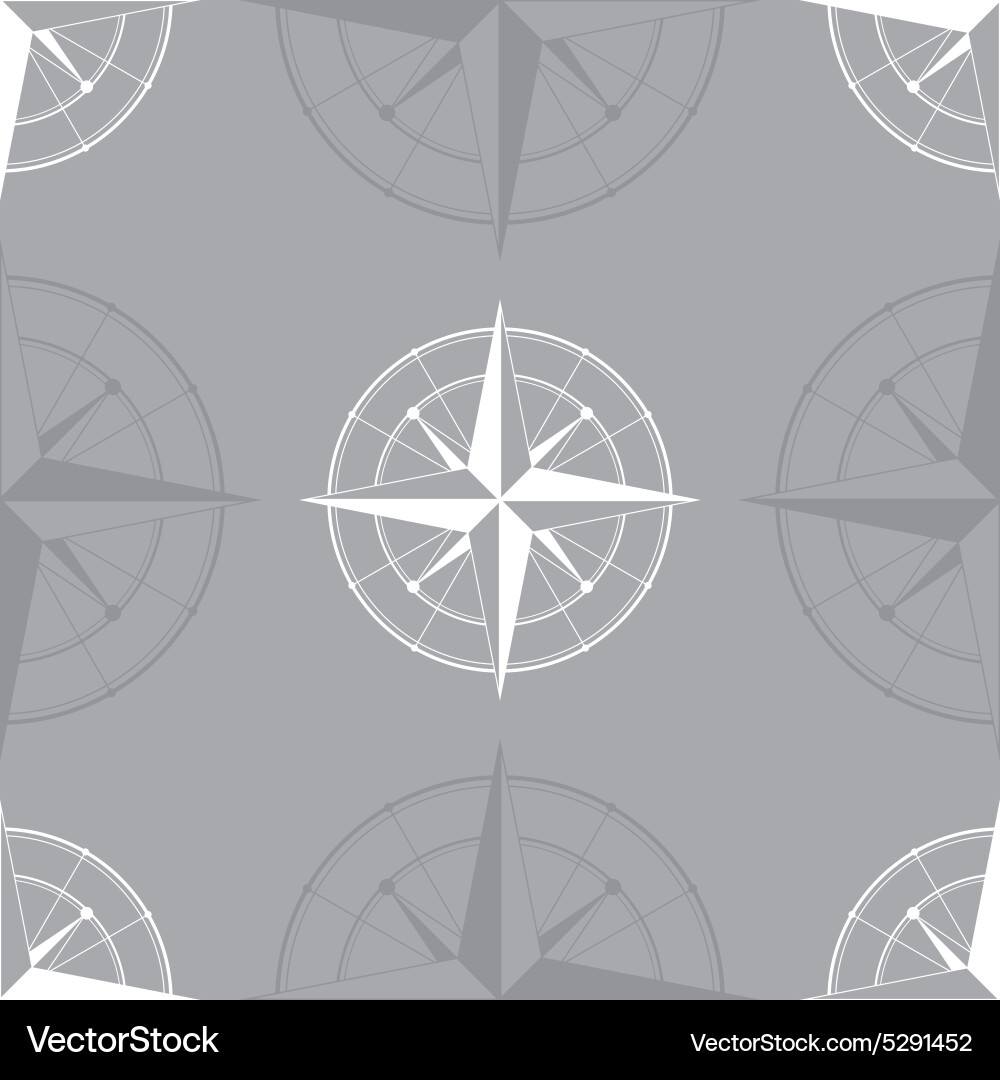 Wind rose seamless Royalty Free Vector Image - VectorStock