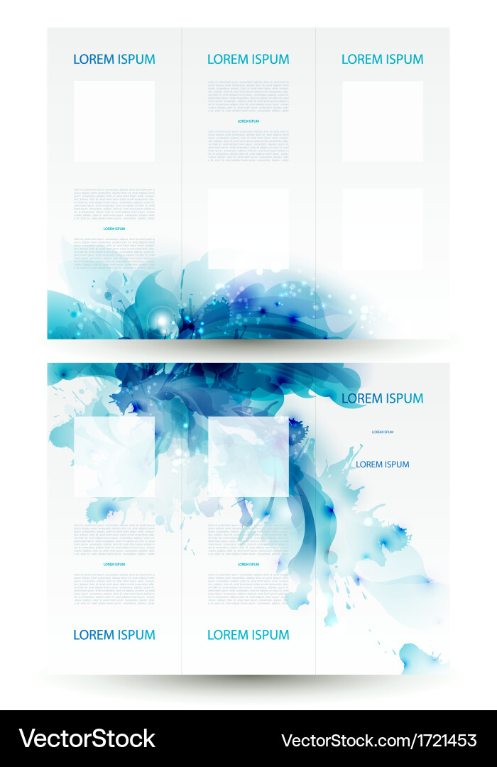 Brochure background Royalty Free Vector Image - VectorStock