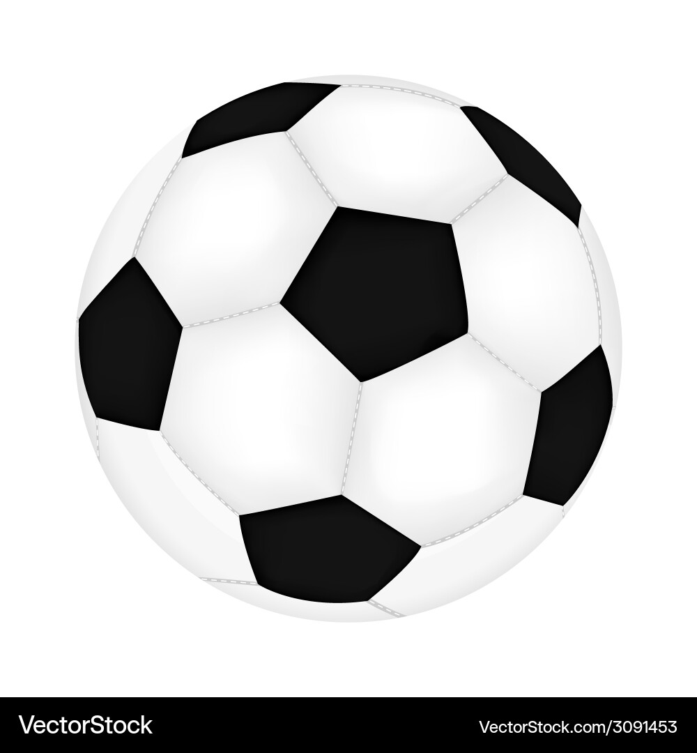 Soccer ball Royalty Free Vector Image - VectorStock