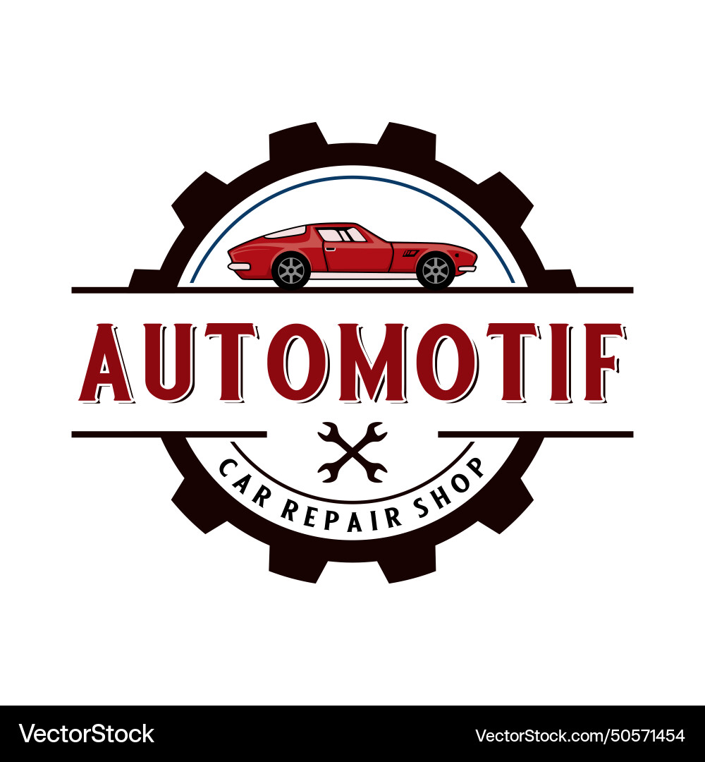 Automotive logo Royalty Free Vector Image - VectorStock