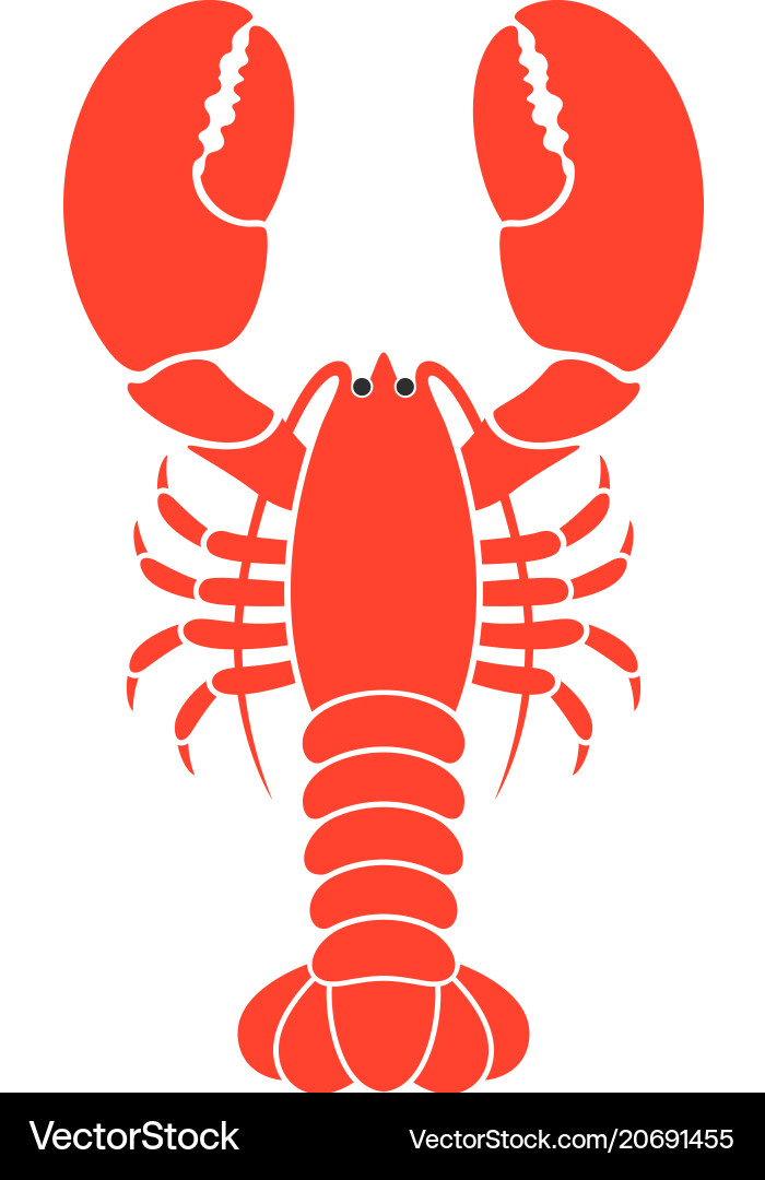 Lobster Royalty Free Vector Image - VectorStock