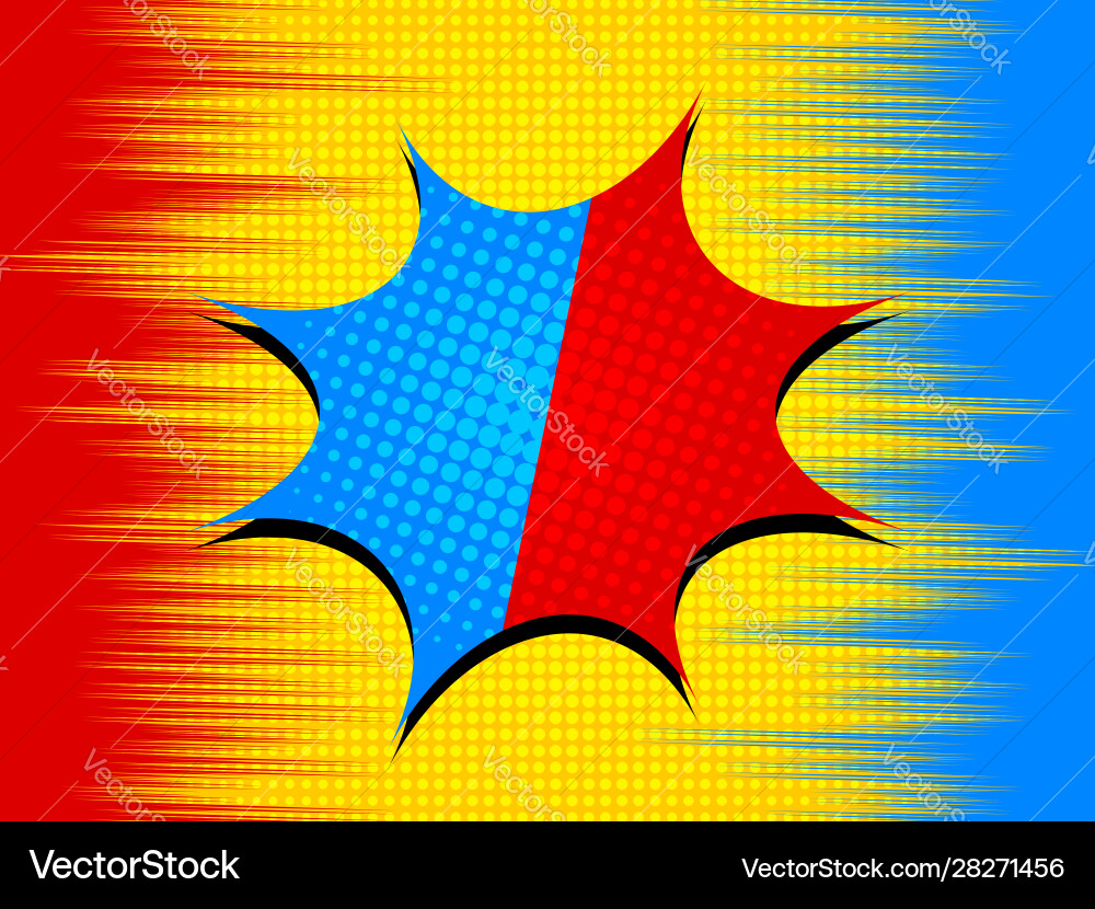 Comic fight concept Royalty Free Vector Image - VectorStock