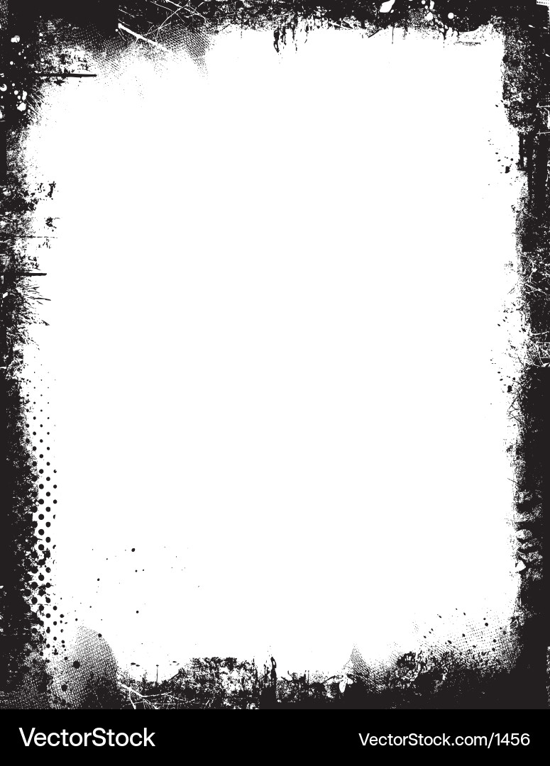 Grunge border Royalty Free Vector Image - VectorStock