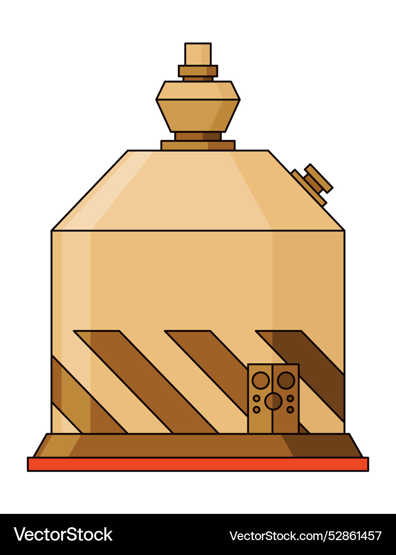 Brewery vintage brewing machine concept beer Vector Image