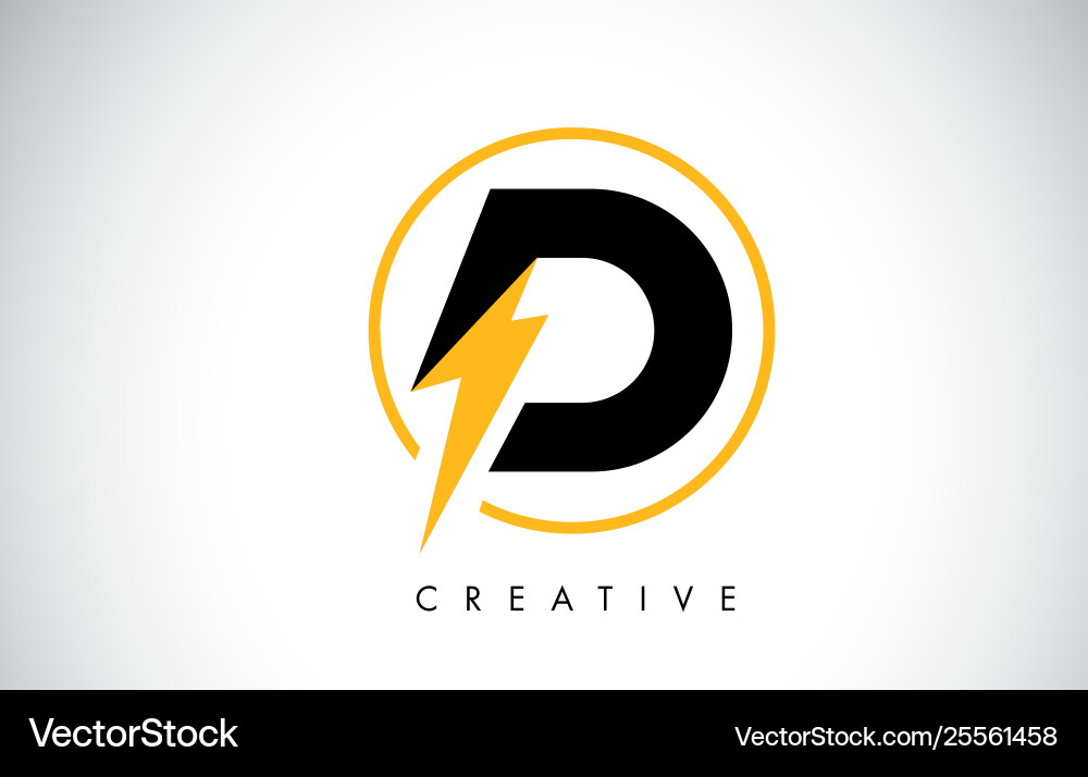 Lightning Bolt D Logo