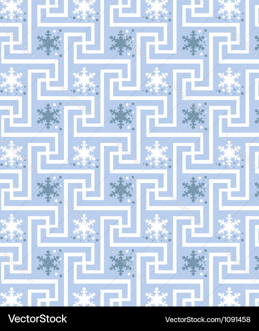 Snow pattern Royalty Free Vector Image - VectorStock