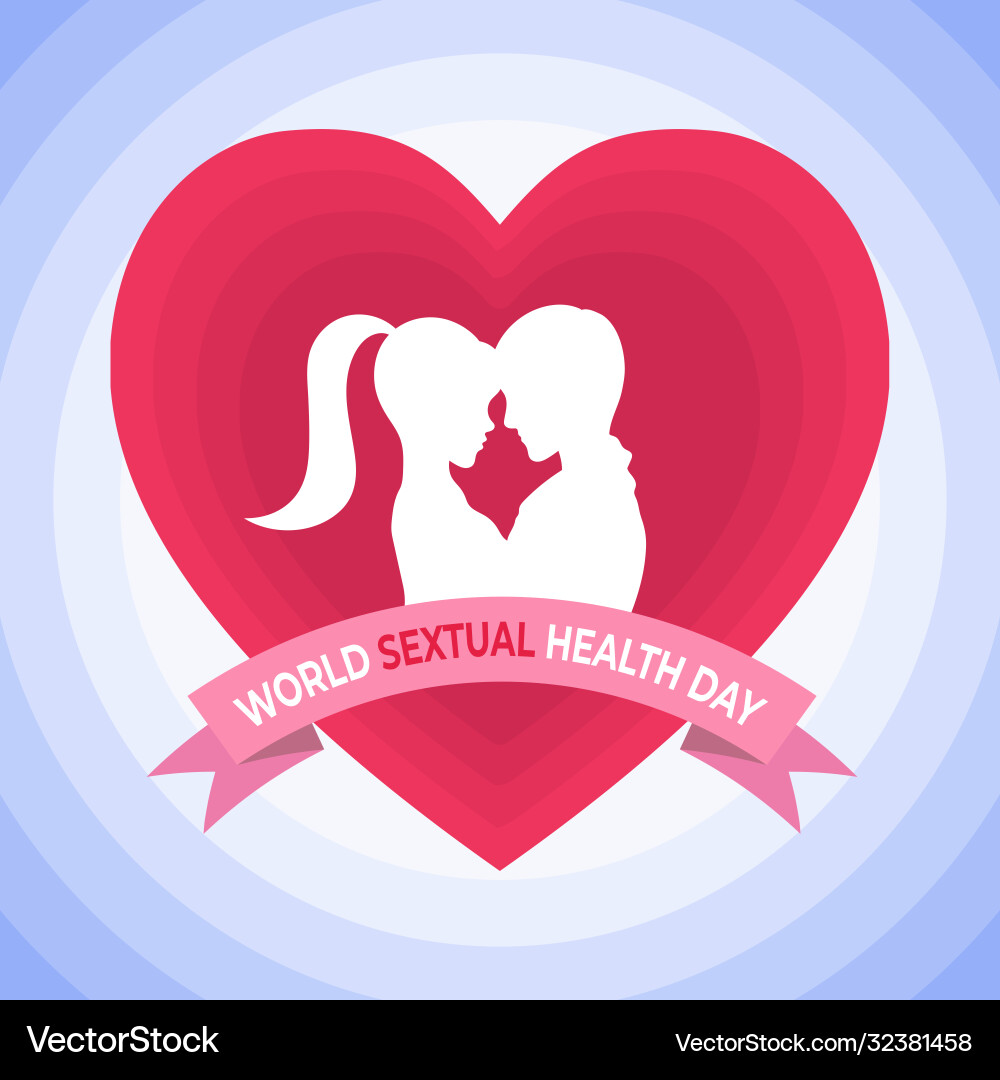 World Sexual Health Day Concept Royalty Free Vector Image
