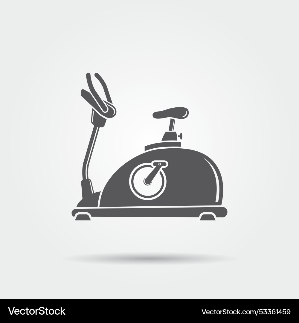 Exercise bike icon Royalty Free Vector Image - VectorStock