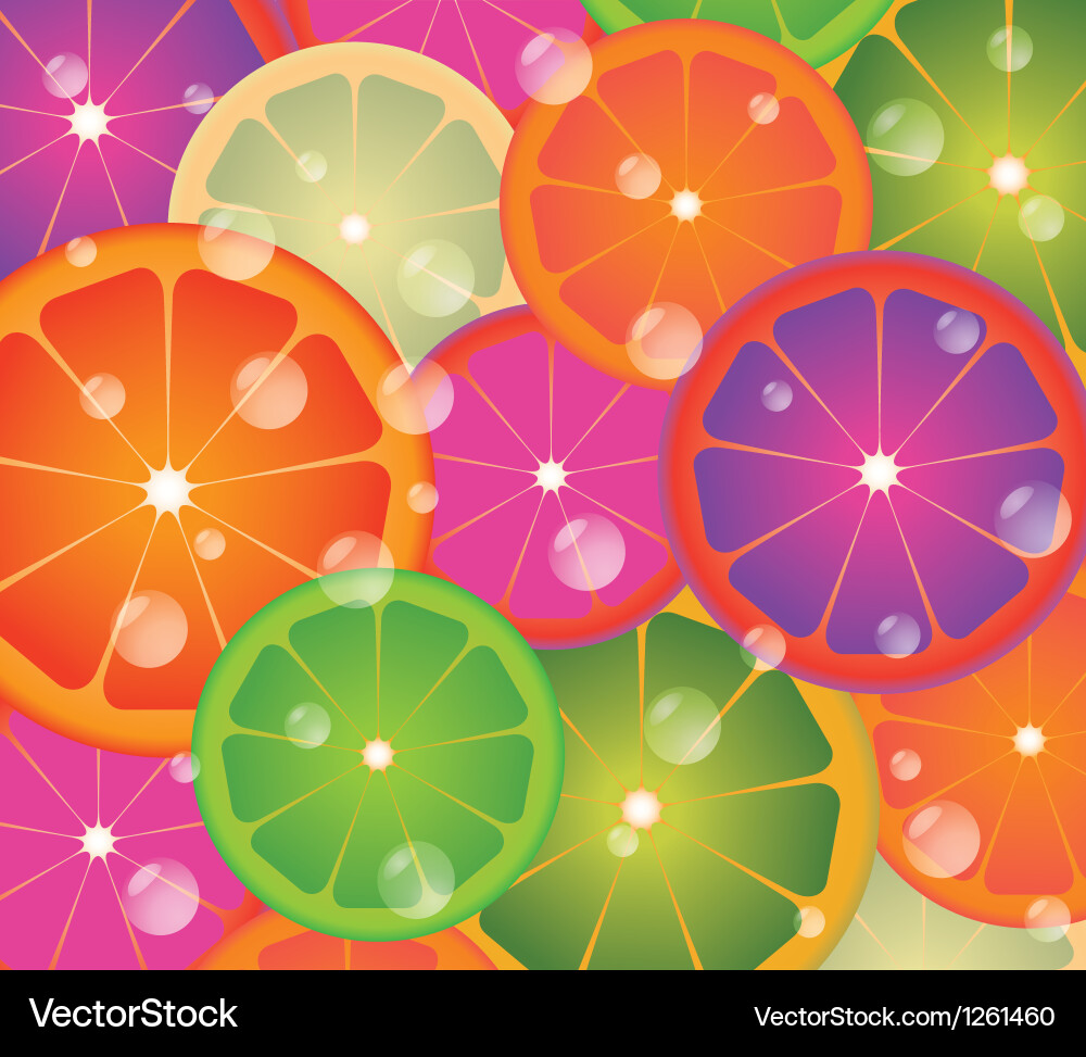 Lime circles Royalty Free Vector Image - VectorStock