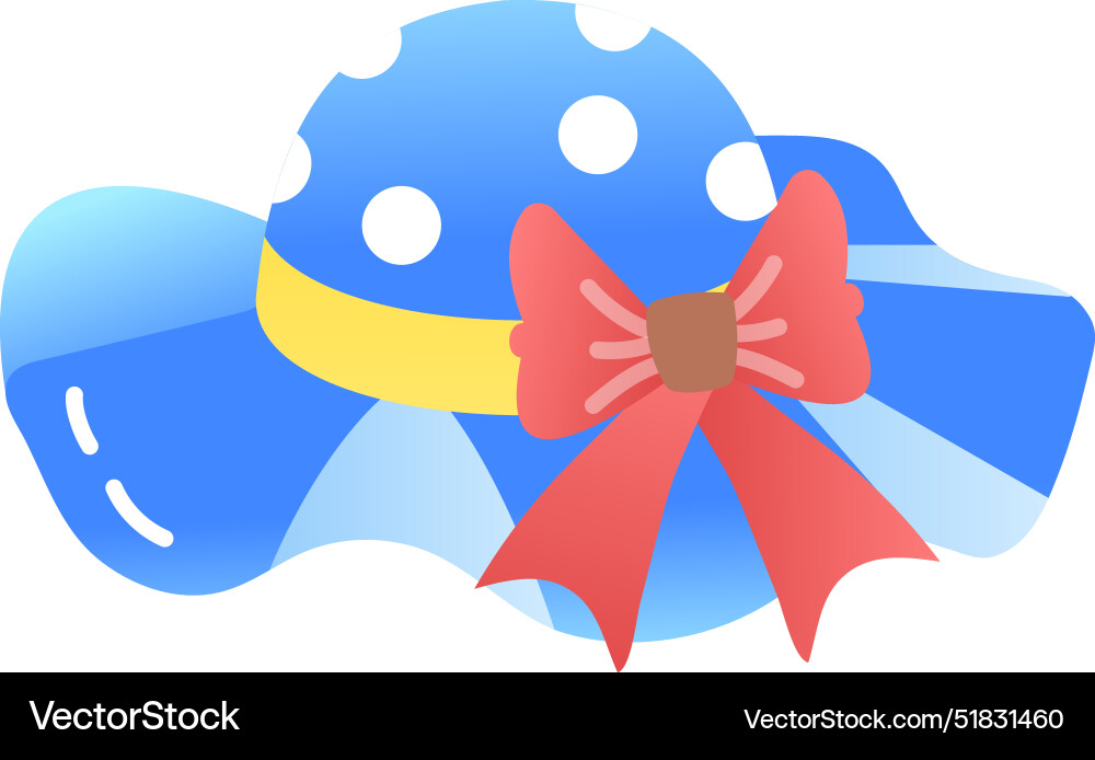 Summer hat Royalty Free Vector Image - VectorStock