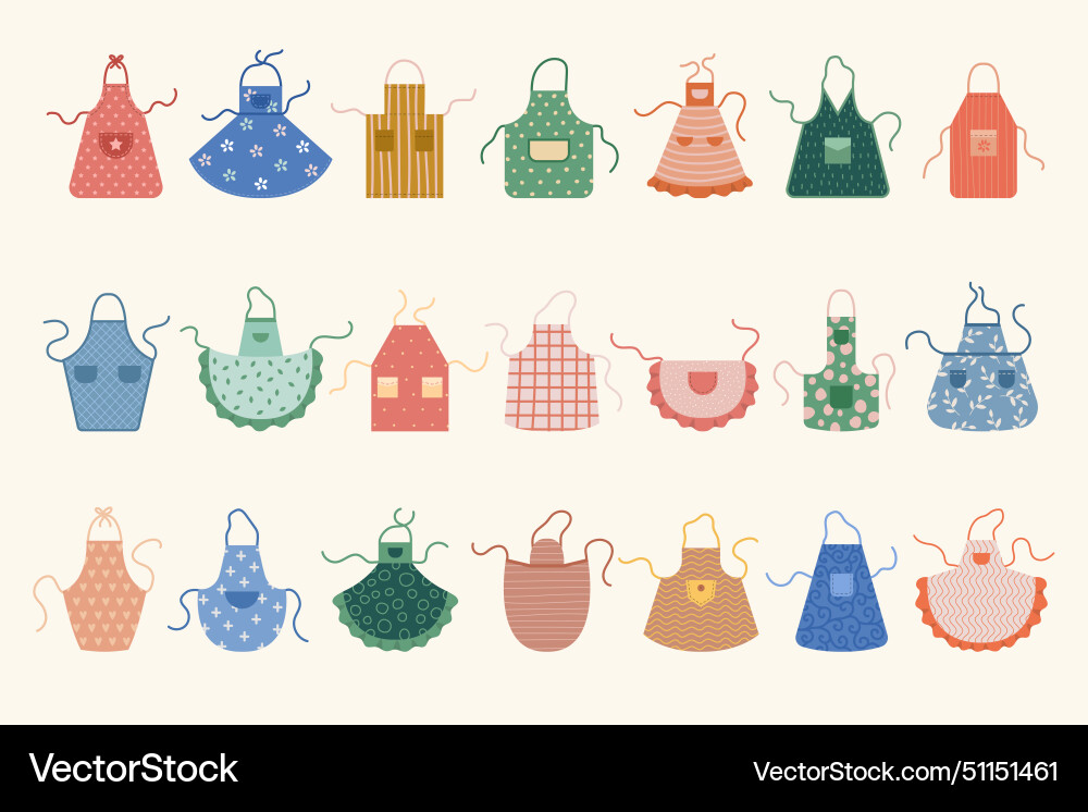 Aprons kitchen apron with pocket recent Royalty Free Vector