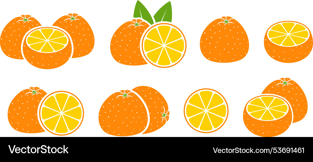 Orange Royalty Free Vector Image - VectorStock