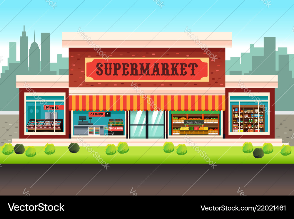Convenience Store Cartoons Vector Images (over 870)