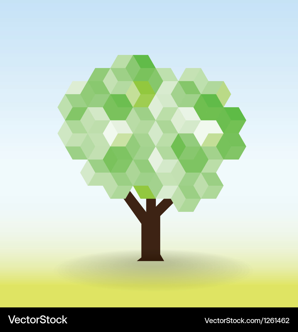 Baum Lizenzfreies Vektorbild - VectorStock