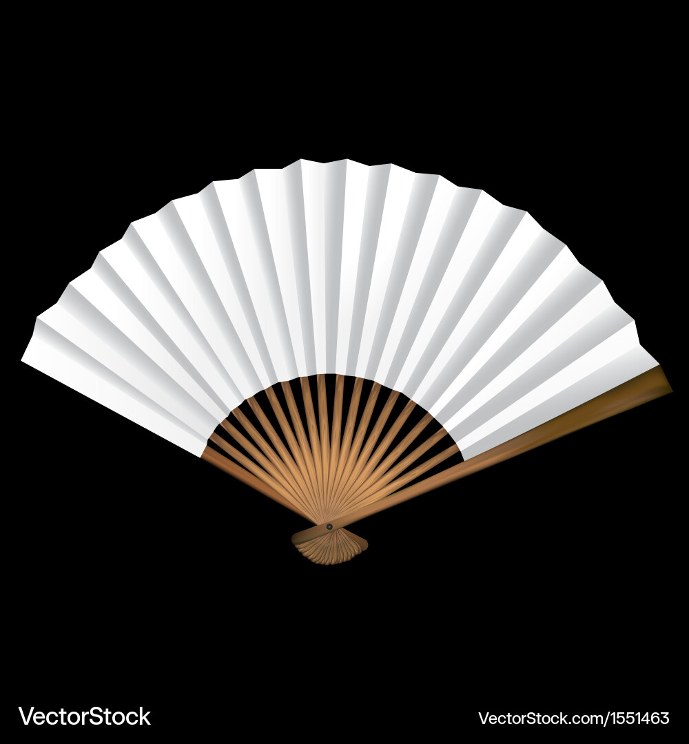 Fan Royalty Free Vector Image - VectorStock