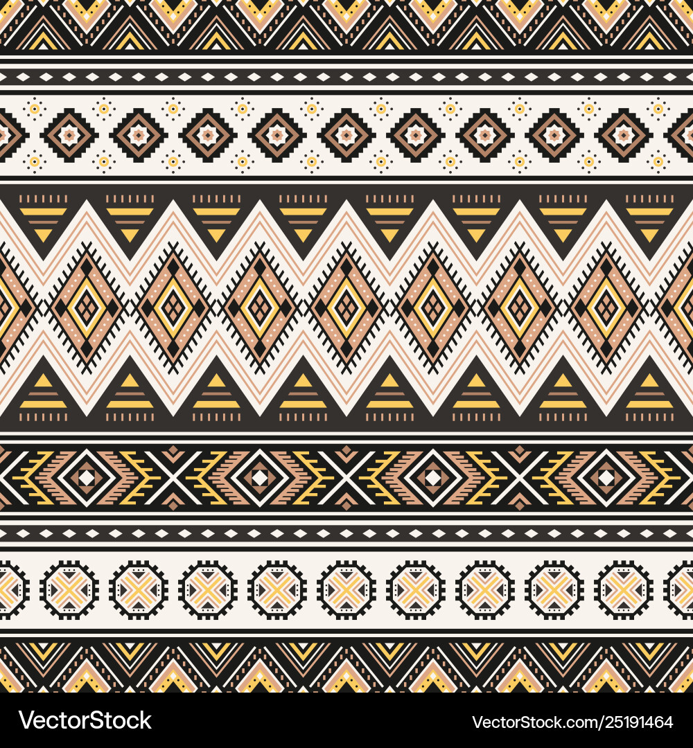 Tribal Geometric Pattern Royalty Free Vector Image