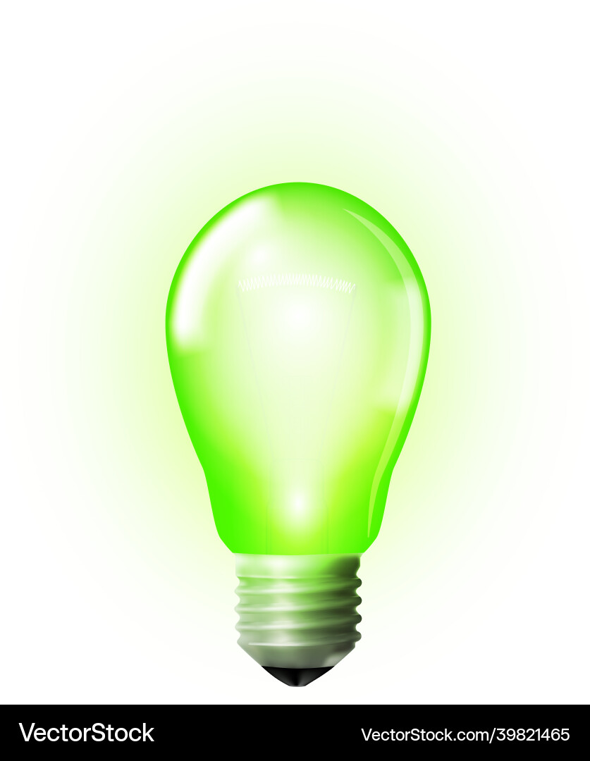 Lamp bulb Royalty Free Vector Image - VectorStock