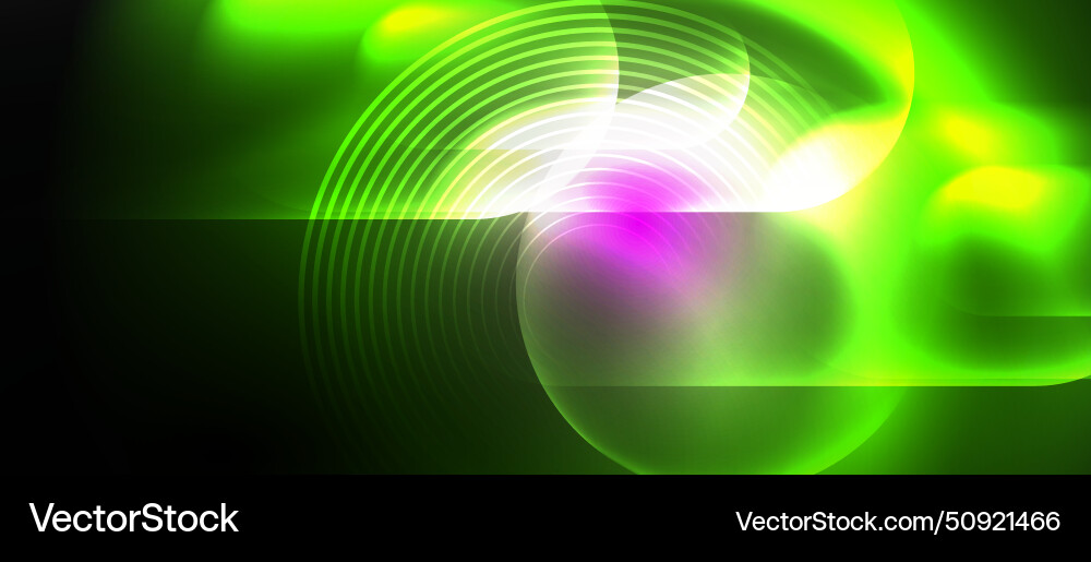 Shiny color neon glowing design Royalty Free Vector Image