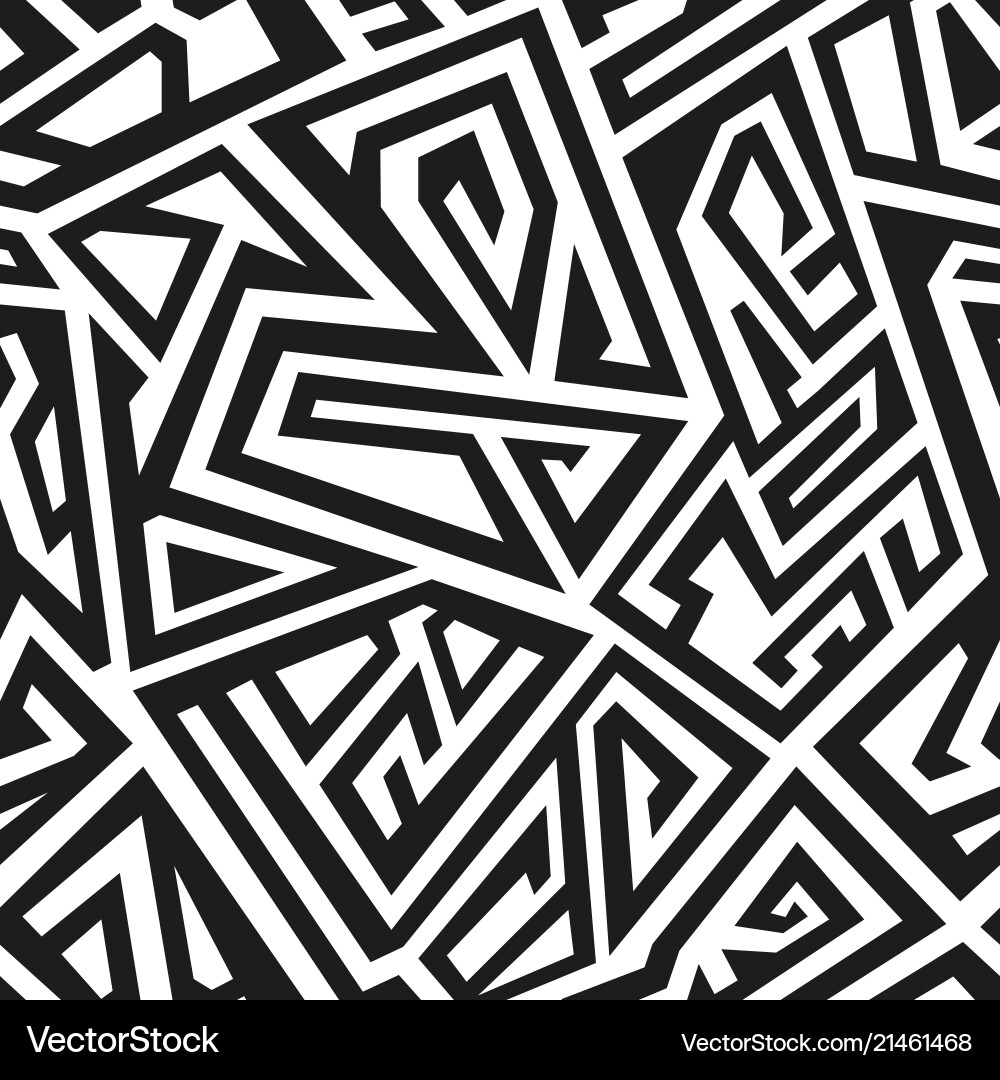 Ancient Geometric Pattern Royalty Free Vector Image