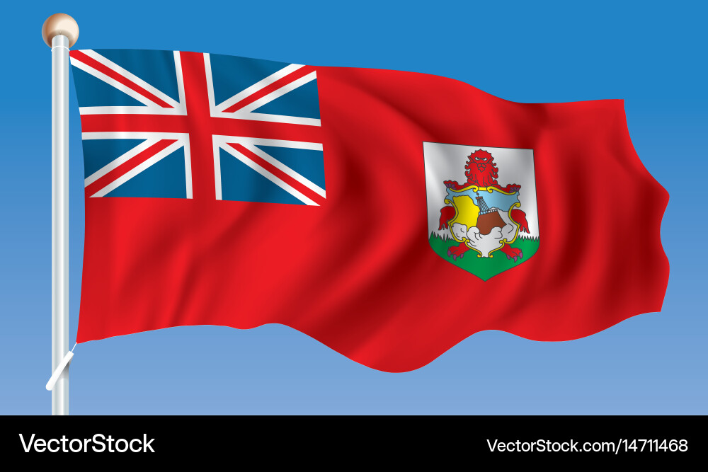 Bermuda Flag Royalty Free Vector Image - VectorStock