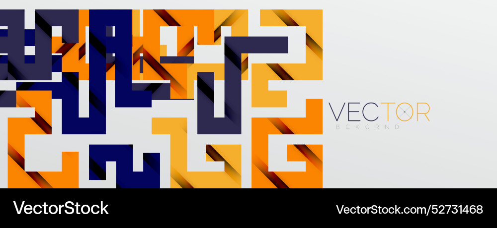 Color bend lines with shadow texture effect Vector Image