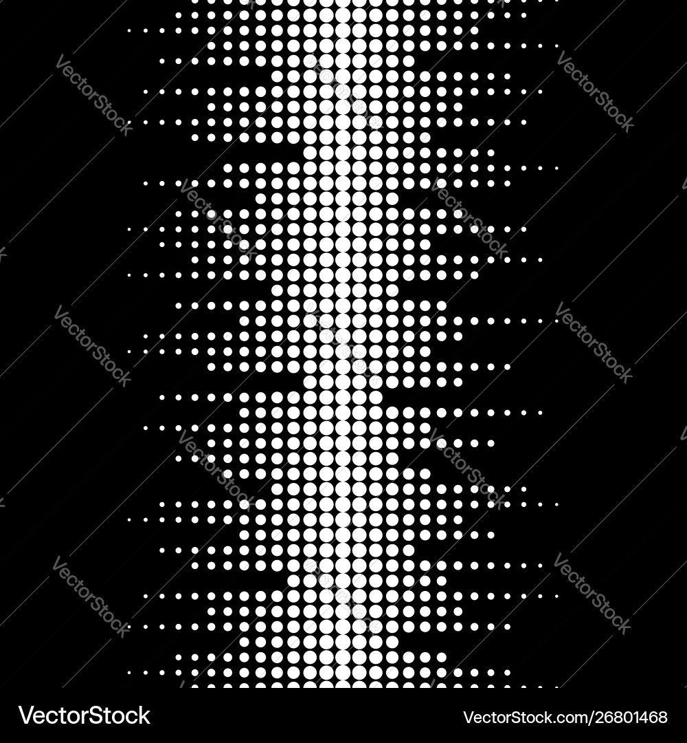 Dynamic visual effect seamless pattern Royalty Free Vector