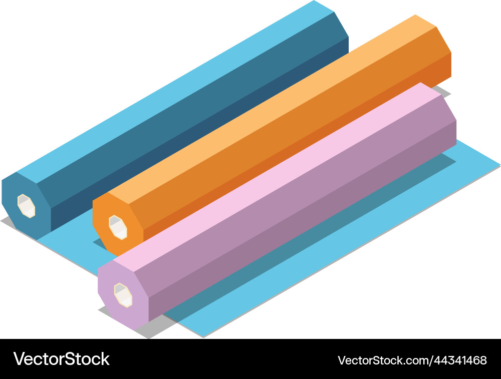 Isometric wrapping paper Royalty Free Vector Image
