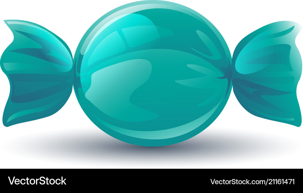 Realistic colorful candy Royalty Free Vector Image