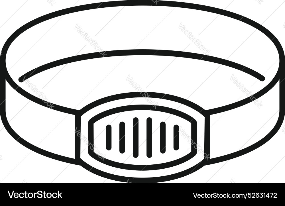 Headlamp for outdoor activities and night Vector Image