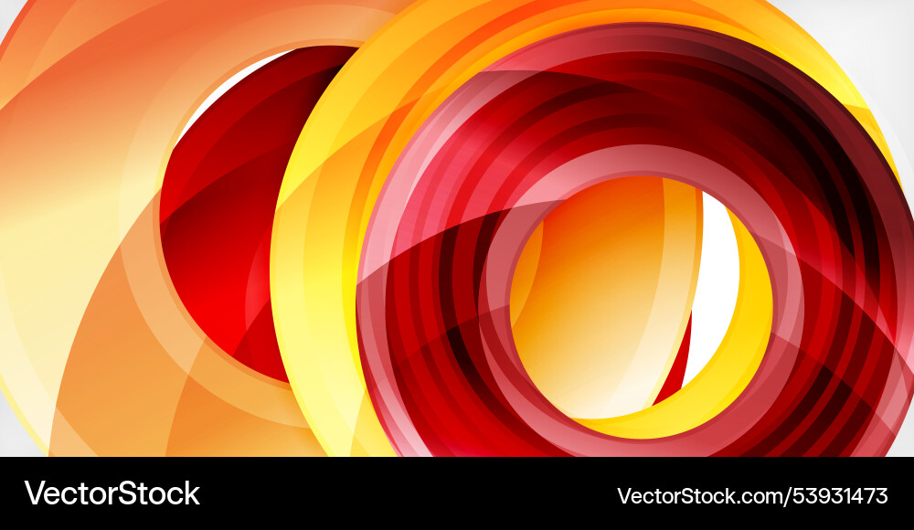 Circles round elements ring shapes premium Vector Image