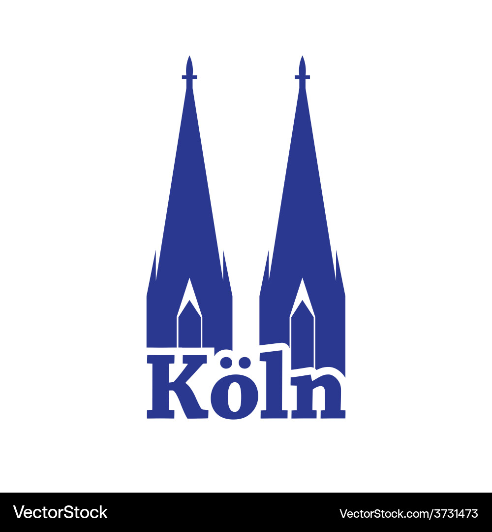 Koln Royalty Free Vector Image - VectorStock