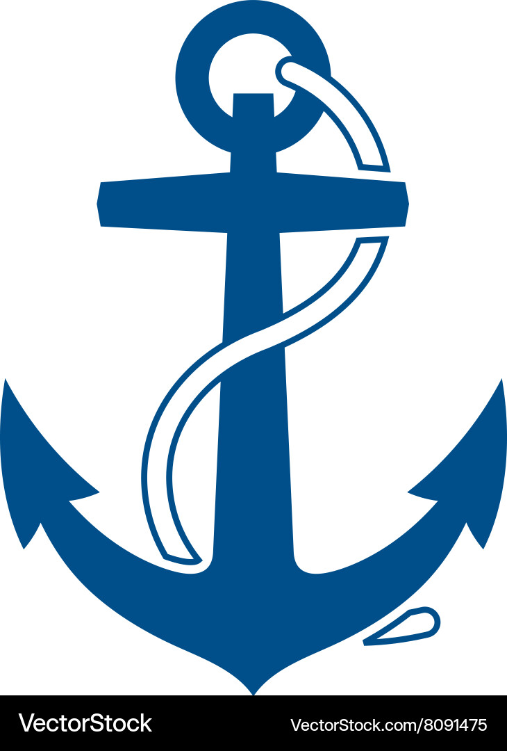 Anchor Royalty Free Vector Image - VectorStock