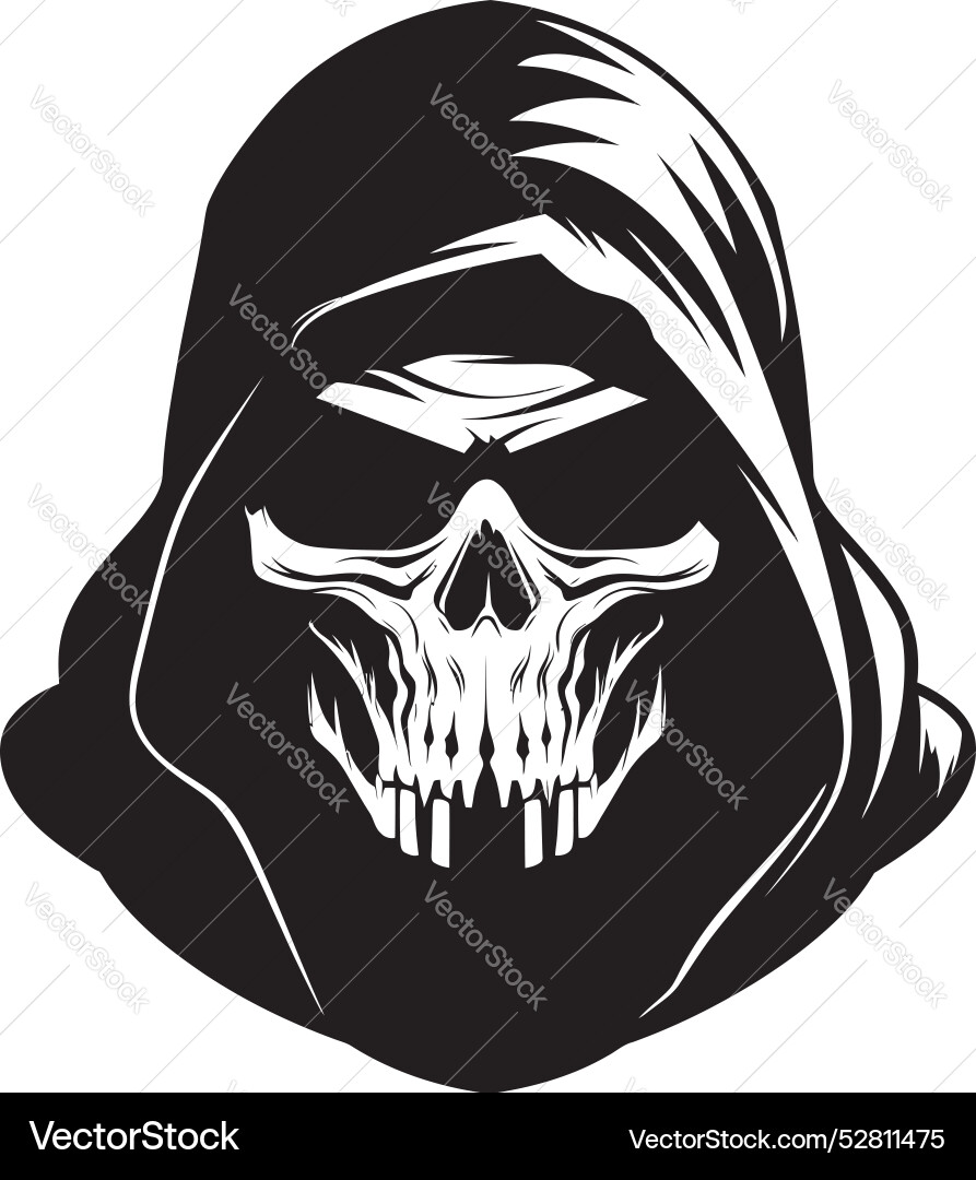 Reapers ray bans grim emblem design Royalty Free Vector