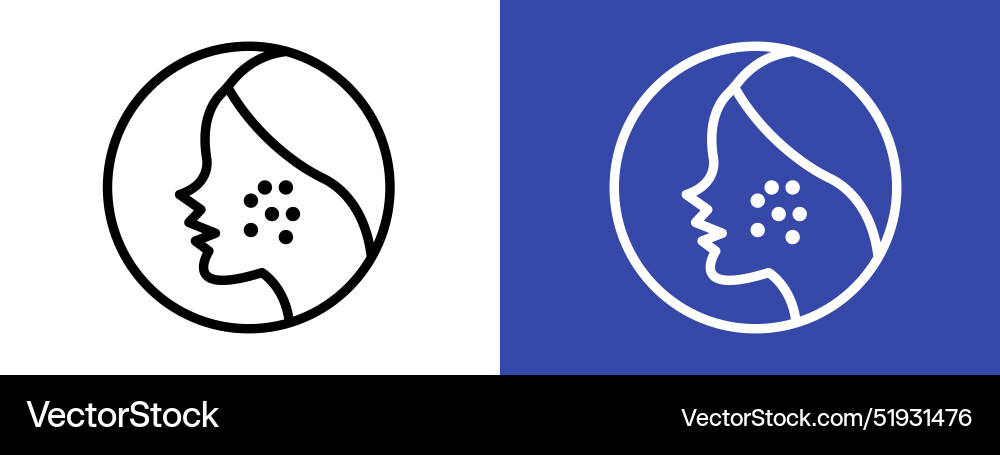 Acne treatment icon ideal for skincare Royalty Free Vector