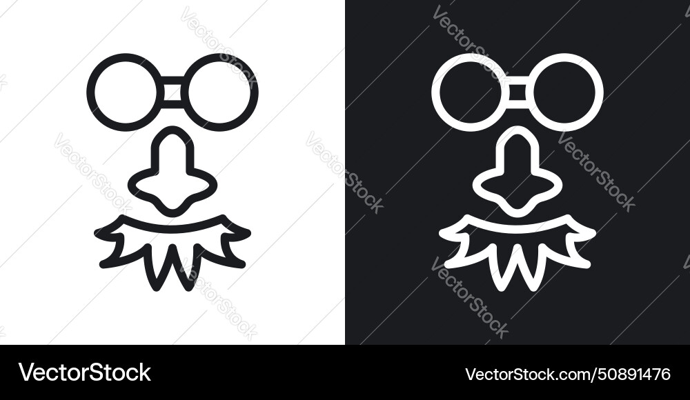 Joke day icon set april fool jester symbol Vector Image
