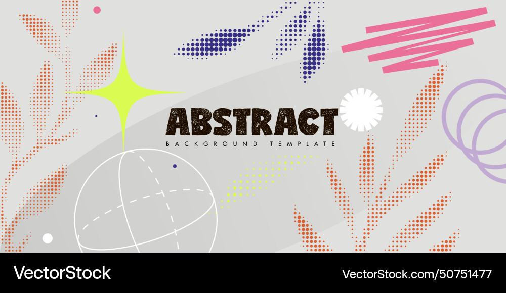Abstract background template Royalty Free Vector Image