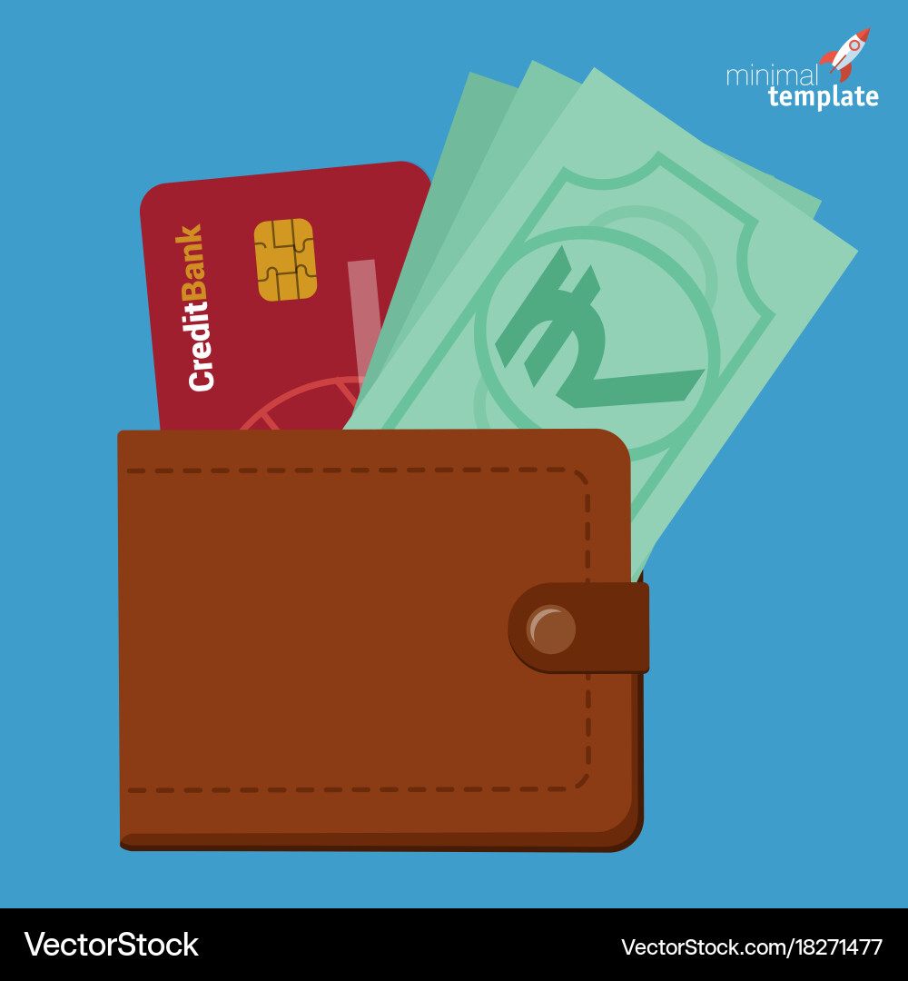 Indian rupee payment flat design icon Royalty Free Vector