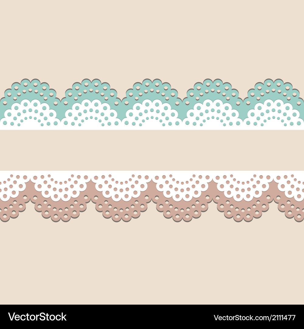 Lace Seamless Background Royalty Free Vector Image