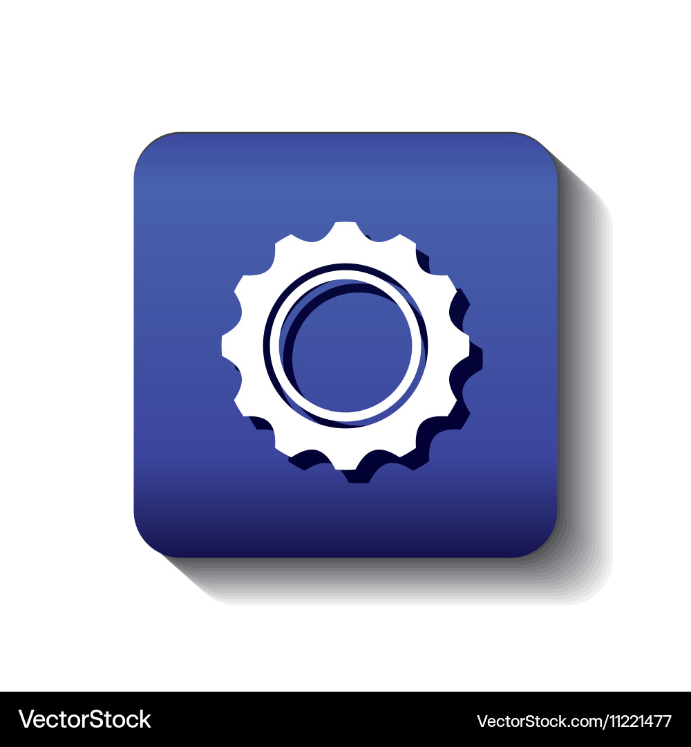 Setup-Symbol für die Getriebeeinstellungen Vektorbild